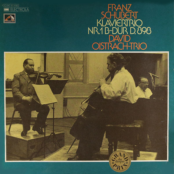 Oistrakh Trio: Schubert: Trio op.99 - Tracks, Details and editions